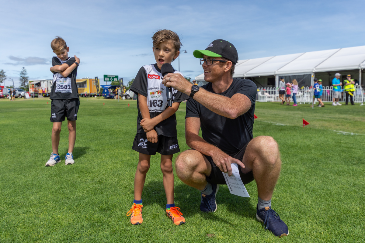 WesTrac Bunbury Geographe Gift presents Little Athletics with Gate Takings